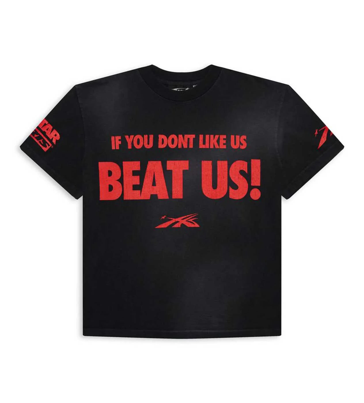 HELLSTAR- Beat Us! T-Shirt 'Black/Red' – villa17